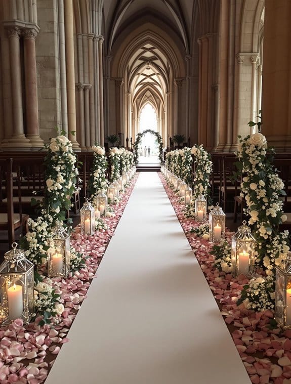 7 Timeless Aisle Decor Ideas for Church Ceremonies - Ideas your Weddings
